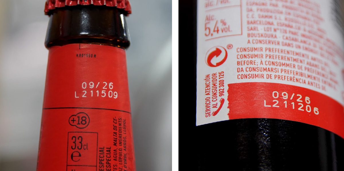 Laser marking of QR codes on beverage labels - Macsa ID